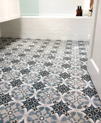 Encaustic Look Tiles Sydney. Reproduction Pattern tiles.